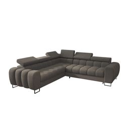 Fun M&ouml;bel ECKSOFA Bastien Mit Schlaffunktion