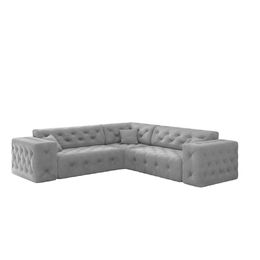Fun M&ouml;bel ECKSOFA Chantal In Moly
