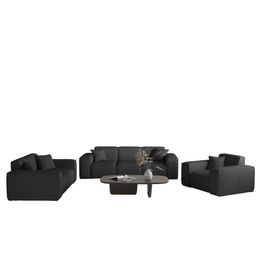 Fun M&ouml;bel SOFASET Celes Premium 3-2-1 Stoff Scala
