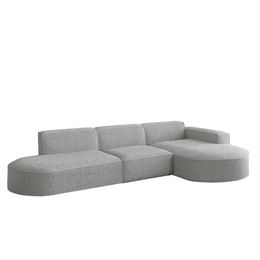 Fun M&ouml;bel ECKSOFA Ottomane Palma Ascot Bukla