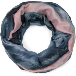 Loop styleBREAKER "Bunter Loop Aquarell Farbverlauf Streifen", Damen, schwarz (schwarz, grau), Obermaterial: 100% Viskose CV., Modisch, Modet&uuml;cher Loop