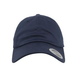 Flex Cap Flexfit "Flexfit Unisex Low Profile Organic Cotton Cap", Gr. onesize, navy, 98% Baumwolle, 2% Elasthan, unifarben, Caps