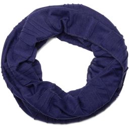 Loop styleBREAKER "Loop mit Falten Muster", Damen, lila, Obermaterial: 50% Viskose CV. 50% Polyester PES., Modisch, Modet&uuml;cher Loop