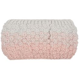 Stirnband styleBREAKER "2-Farbiges Ombr&eacute; Strick Stirnband", Damen, rosa (rose, hellgrau), Obermaterial: 85% Polyacryl PAN. 15% Polyamid PA., Modisch, M&uuml;tzen Stirnband
