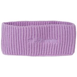 Stirnband styleBREAKER "Strick Stirnband Rippenmuster", Damen, lila (flieder), Obermaterial: 100% Polyester PES., Modisch, M&uuml;tzen Stirnband