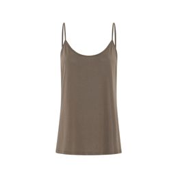 Funktionstop CCDK COPENHAGEN "CCDK Copenhagen Top Kendall", Damen, Gr. L, braun (chocolate chip), Obermaterial: 65% Modal, 35% Polyester, Tops