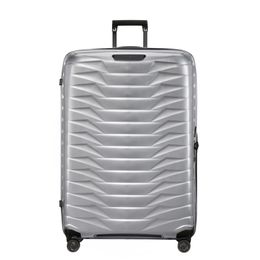 Hartschalen-Trolley Samsonite "PROXIS 86", Gr. B/H/T: 61cm x 86cm x 33cm 147 l, silber, Polypropylenmix, Koffer, mit viel Stauraum, mit USB Anschluss, mit mehreren Tragegriffen