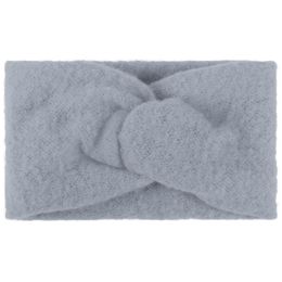 Stirnband styleBREAKER "Weiches Feinstrick Stirnband mit Twist Knoten", Damen, blau (jeansblau), Obermaterial: 100% Polyacryl PAN., Modisch, M&uuml;tzen Stirnband