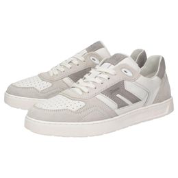 Sneaker Sioux "Tedroso-712", Herren, Gr. 39 (UK 5 1/2), grau (hellgrau), Obermaterial: 50% Kalbsveloursleder CAVL. 50% Lammnappaleder LANA. 100% Gummi rubber., Schuhe Sneaker