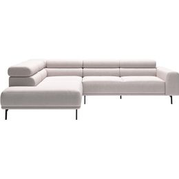 Sch&ouml;ner Wohnen Kollektion Ecksofa "Tossa, Modernes Design trifft smarte Funktione, Breite 273 cm", wei&szlig;, B:276cm H:71cm T:219cm, 100% Polyester, SCH&Ouml;NER WOHNEN-KOLLEKTION, Sofas, Ecksofa, Motorischer Sitzvorzug, Kopfteil-Funktion & Saugroboter-H&ouml;he