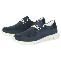 Schn&uuml;rschuh Sioux "Mokrunner-D-007", Damen, Gr. 36 (UK 3 1/2), blau (dunkelblau), Obermaterial: 100% Ziegenveloursleder GOVL. 100% Gummi rubber., Schuhe Schn&uuml;rschuh