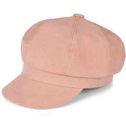 Ballonm&uuml;tze styleBREAKER "Weiche Ballonm&uuml;tze Einfarbig", Damen, rosa (rose), Obermaterial: 100% Polyester PES., Modisch, M&uuml;tzen