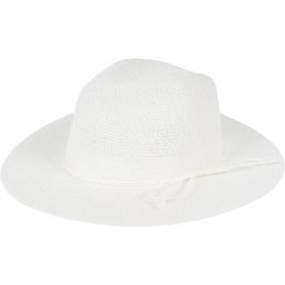 Sonnenhut styleBREAKER "Panama Strohhut", Damen, wei&szlig;, Obermaterial: 100% Papierstroh PAS., Modisch, H&uuml;te