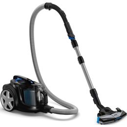 Philips Bodenstaubsauger "FC9741/09 7000 Series", schwarz (hochglanzschwarz), B:29,2cm H:29,2cm T:50,5cm, Bodenstaubsauger, mit 2 l Fassungsverm&ouml;gen und Tri-Active+-D&uuml;se