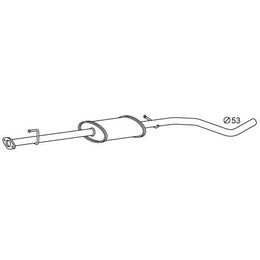 VEGAZ Vorschalld&auml;mpfer ls141 f&uuml;r LANCIA