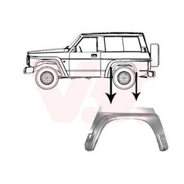 Van Wezel Seitenwand 3362145 hinten links