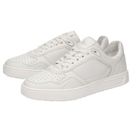 Sneaker Sioux "Tedroso-DA-700", Damen, Gr. 36 (UK 3 1/2), wei&szlig;, Obermaterial: 100% Lammnappaleder LANA. 100% Gummi rubber., Schuhe Sneaker
