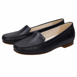 Slipper Sioux "Zalla", Damen, Gr. 35 (UK 3), blau (dunkelblau), Obermaterial: 100% Lammnappaleder LANA. 100% Gummi rubber., Schuhe Slipper