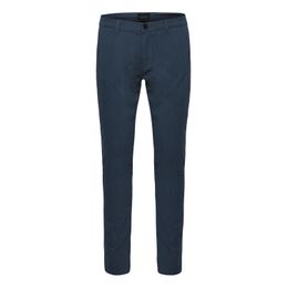 !Solid Stoffhose SOLID "Stoffhose SDFrederic", Herren, Gr. 28, L&auml;nge 32, blau (ombre blu), Obermaterial: 62% Polyester PES. 33% Viskose CV. 5% Elasthan EL., Hosen Stoffhose