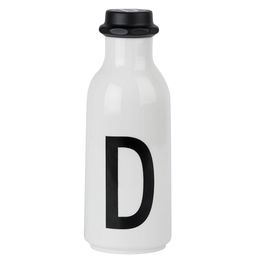 Design Letters Trinkflasche in Wei&szlig; - 500 ml - 42% | Damen-outdoor-ausruestung