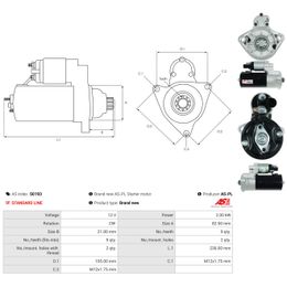 AS-PL Starter s0193 f&uuml;r Mercedes VW