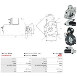 AS-PL Starter s0718s f&uuml;r TOYOTA