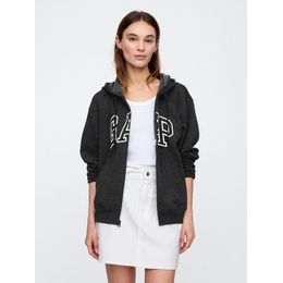 GAP Sweatjacke in Anthrazit - 50% | Gr&ouml;&szlig;e M | Damen-sweatshirts-jacken