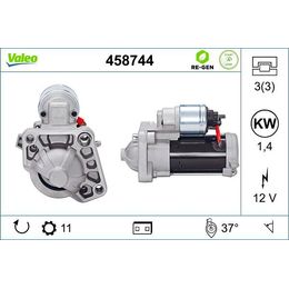 Valeo Starter 458744 f&uuml;r Volvo ASIA