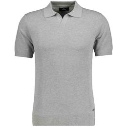 Rundhalspullover Ragman, Herren, Gr. 52, steingrau, Feinstrick, 100% Baumwolle, Pullover Rundhalspullover