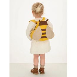 Beagles Rucksack "Friends" in Gelb/ Hellbraun/ Beige - (B)28 x (H)21 x (T)8 cm - 42% | Kinder-rucksaecke-taschen
