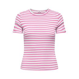 Jacqueline de Yong JDY Shirt in Pink/ Wei&szlig; - 13% | Gr&ouml;&szlig;e M | Damen-tops