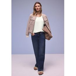Street One Shirt in Creme - 30% | Gr&ouml;&szlig;e 44 | Damen-tops