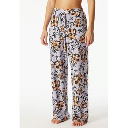 Schiesser Pyjama-Hose in Lila - 47% | Gr&ouml;&szlig;e 38 | Damen-loungewear