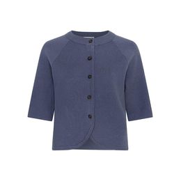 MOSS COPENHAGEN Cardigan "Aubree East" in Blau - 46% | Gr&ouml;&szlig;e S/M | Damen-pullover-cardigans