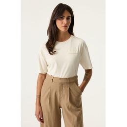 Garcia Shirt in Beige - 47% | Gr&ouml;&szlig;e S | Damen-tops