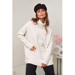 Soft Cashmere Rollkragenpullover in Creme - 81% | Gr&ouml;&szlig;e 38/40 | Damen-pullover-cardigans