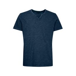 T-Shirt Blend "T-Shirt BHAshton", Herren, Gr. S, blau (marineblaus), Obermaterial: 100% Baumwolle CO., Shirts T-Shirt
