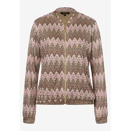 More & More More & More Blouson in Braun/ Rosa - 75% | Gr&ouml;&szlig;e 40 | Damenjacken