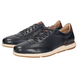 Sneaker Sioux "Furatino-702", Herren, Gr. 40 (UK 6 1/2), blau (dunkelblau), Obermaterial: 100% Kalbsleder CAL. 100% Gummi rubber., Schuhe Sneaker