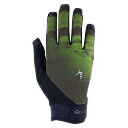 Roeckl Sports Fahrradhandschuhe "Montan" in Gr&uuml;n/ Schwarz - 34% | Gr&ouml;&szlig;e 8,5 | Damenhandschuhe