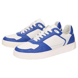 Sneaker Sioux "Tedroso-DA-700", Damen, Gr. 36 (UK 3 1/2), blau, Obermaterial: 100% Lammnappaleder LANA. 100% Gummi rubber., Schuhe Sneaker