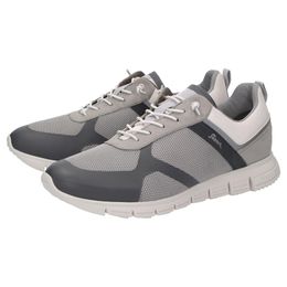 Sneaker Sioux "Mokrunner-H-018", Herren, Gr. 39 (UK 5 1/2), grau, Obermaterial: 100% Textilmaterial TEXMAT. 100% Gummi rubber., Schuhe Sneaker