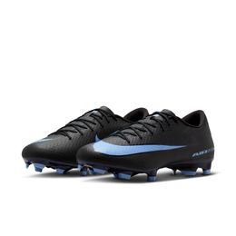 Fu&szlig;ballschuh Nike "ZM VAPOR 16 ACADEMY FG/MG", Herren, Gr. 40,5, schwarz, ice blau, Synthetik, Schuhe Fu&szlig;ballschuh, Au&szlig;ensohle f&uuml;r Rasenpl&auml;tze und f&uuml;r feste B&ouml;den