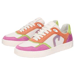 Sneaker Sioux "Tedroso-DA-702", Damen, Gr. 44 (UK 9 1/2), bunt (mehrfarbig), Obermaterial: 50% Kalbsveloursleder CAVL. 50% Lammnappaleder LANA. 100% Gummi rubber., Schuhe Sneaker
