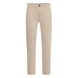 Chinohose Blend "Chinohose BHLangford", Herren, Gr. 28/32, L&auml;nge 32, beige (crockery), Obermaterial: 64% Viskose CV. 31% Polyester PES. 5% Elasthan EL., Hosen Chinohose