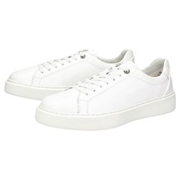Sneaker Sioux "Tils sneaker 003", Herren, Gr. 39 (UK 5 1/2), wei&szlig;, Obermaterial: 100% Kalbsleder CAL. 100% Gummi rubber., Schuhe Sneaker