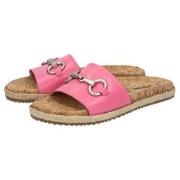 Pantolette Sioux "Aoriska-704", Damen, Gr. 36 (UK 3 1/2), pink, Obermaterial: 100% Lammnappaleder LANA. 100% Gummi rubber., Schuhe Pantolette