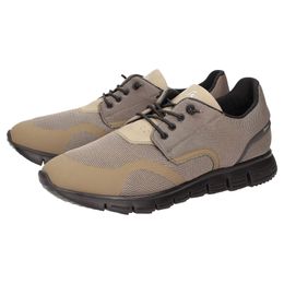 Sneaker Sioux "Mokrun-H-2024-TEX", Herren, Gr. 41 (UK 7), gr&uuml;n, Obermaterial: 100% Textilmaterial TEXMAT. 100% Gummi rubber., Schuhe Sneaker