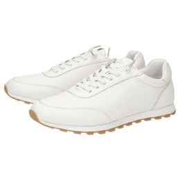 Sneaker Sioux "Snejana-700", Damen, Gr. 37 (UK 4), beige, Obermaterial: 100% Lammnappaleder LANA. 100% Gummi rubber., Schuhe Sneaker