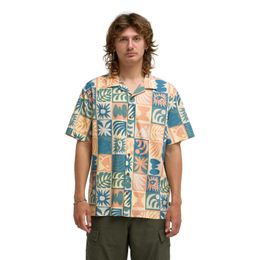 Kurzarmhemd Billabong "Vacay", Herren, Gr. L, US-Gr&ouml;&szlig;en, real teal, Obermaterial: 60% Baumwolle, 40% Viskose., Hemden